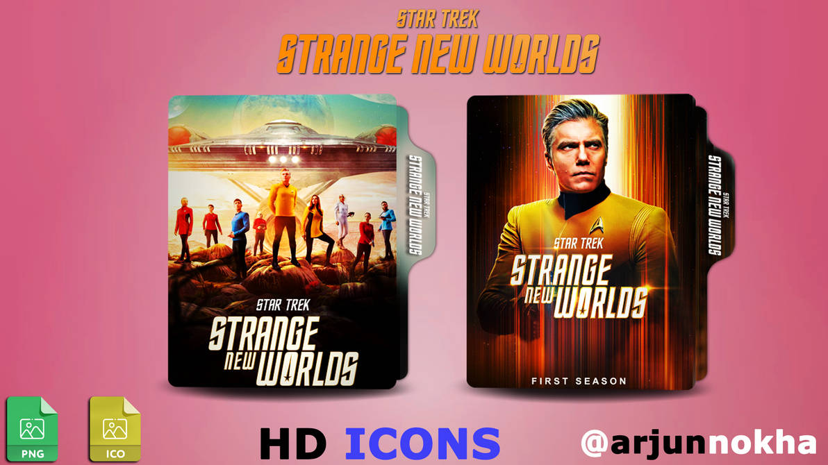 Star Trek Strange New Worlds 2022 S01 Folder Icons by arjunnokha on DeviantArt
