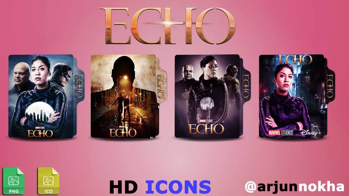 Marvel Studios' Echo (2023) S01 Folder Icons by arjunnokha on DeviantArt
