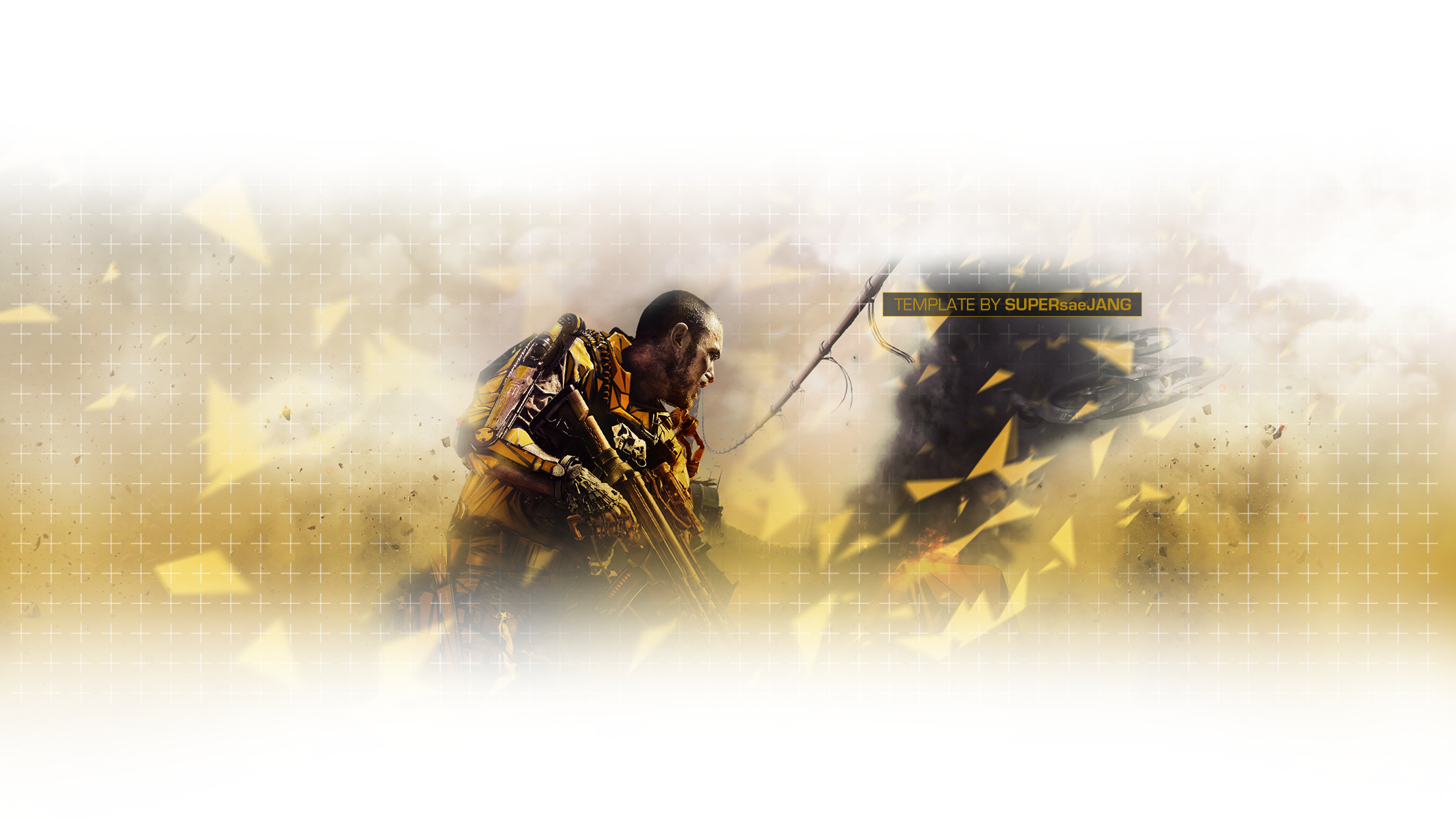 CoD: Advanced Warfare YouTube Channel Art Template by SUPERsaeJANG on ...