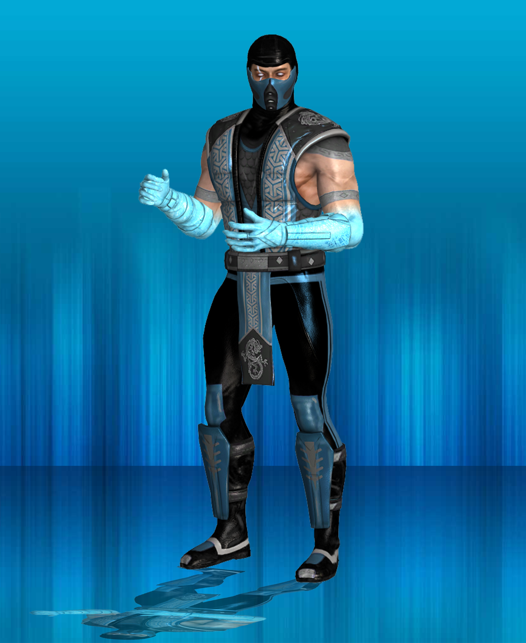 MKX Retexture: MKvsDC Sub-Zero by TheG-Flash on DeviantArt