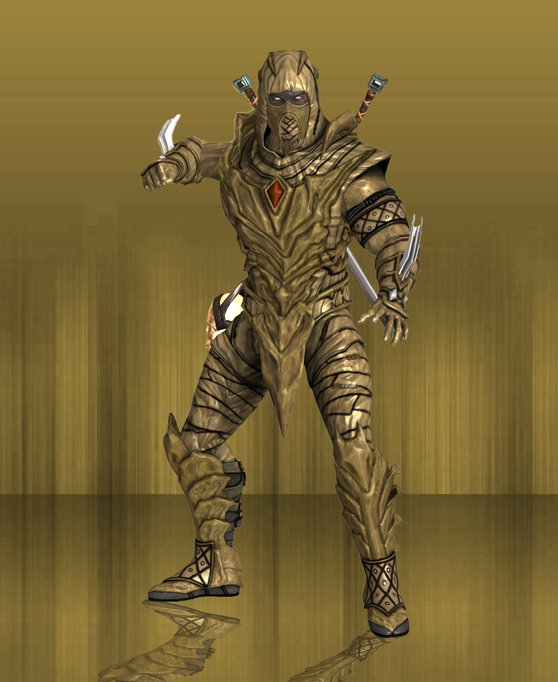 MKX Retexture: Armored Scorpion by TheG-Flash on DeviantArt