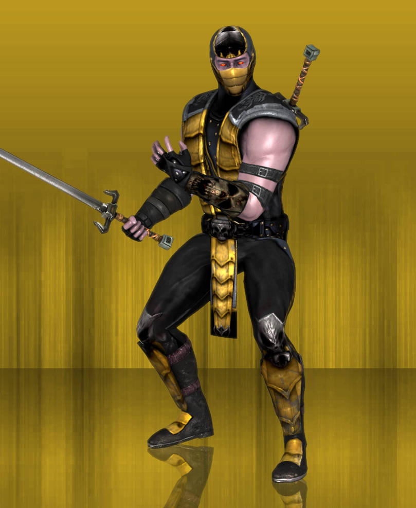 MKX Retexture: MK9 Scorpion Alt by TheG-Flash on DeviantArt