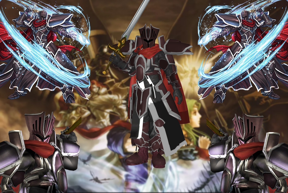 SSBWiiU Mod Model: Black Knight by TheG-Flash on DeviantArt