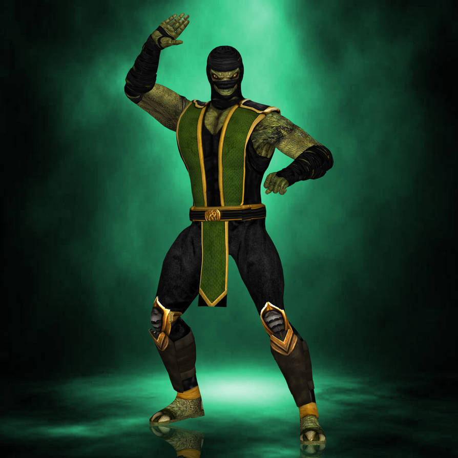 MKX Retexture: Shaolin Monks Reptile by TheG-Flash on DeviantArt