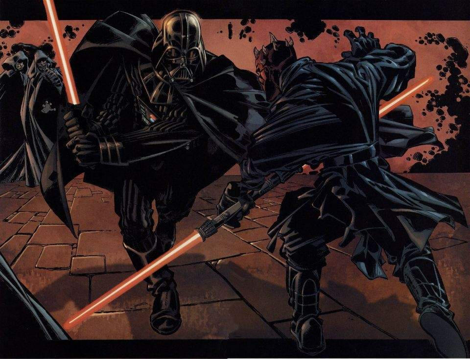 DarthMaulVsDarthVader by JES86 on DeviantArt
