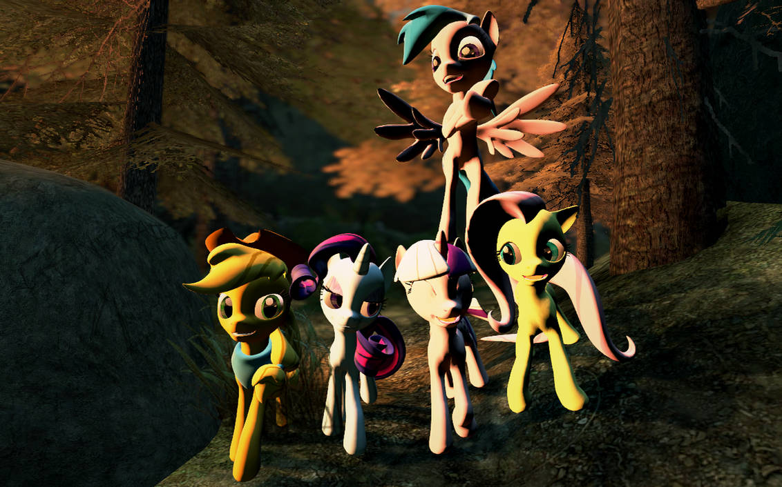 Gen1 Mane5 by NightSilverChelly on DeviantArt