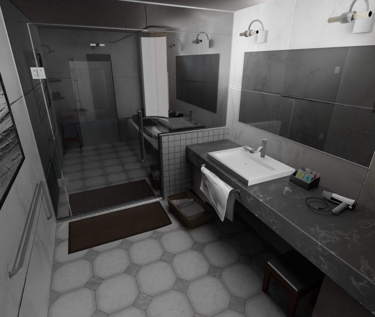 [Stage] Bathroom (Honey Select 2) FBX | DL by NekoPixil on DeviantArt