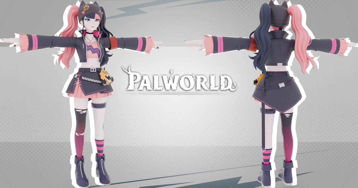 [FBX] Zoe Rayne (Palworld) | DL by NekoPixil on DeviantArt