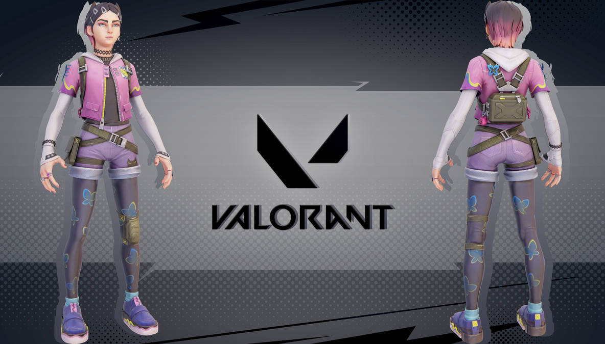 [FBX] Clove (Valorant) 3D Model | DL by NekoPixil on DeviantArt