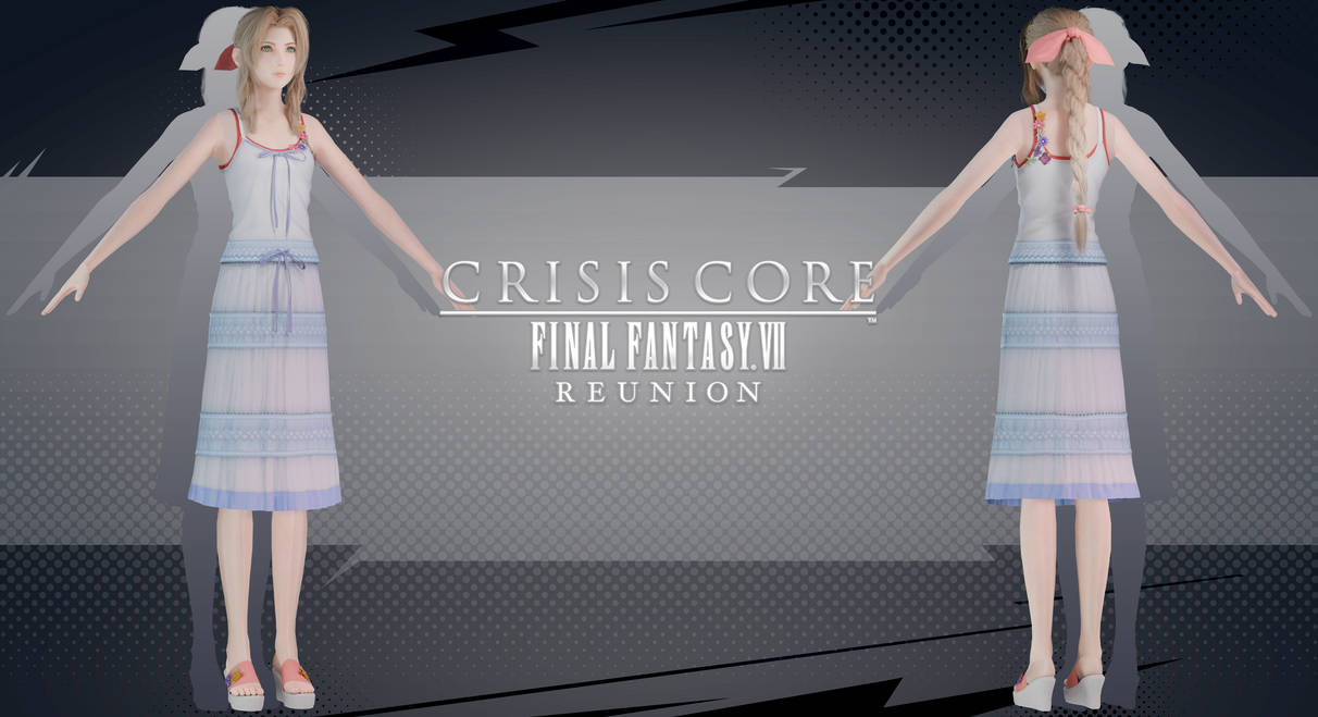 [FBX] Aerith (CCFF VII REUNION) 3d Model|DL by NekoPixil on DeviantArt