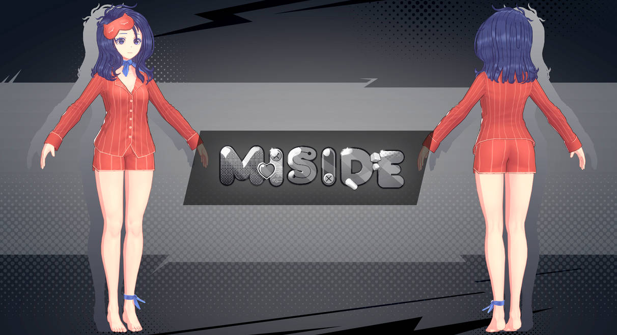 [FBX] Sleepy Mita (MiSide) 3D Model | DL by NekoPixil on DeviantArt