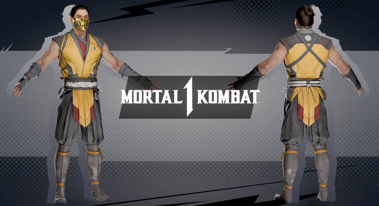 [FBX] Scorpion (Mortal Kombat 1) 3D Model by NekoPixil on DeviantArt