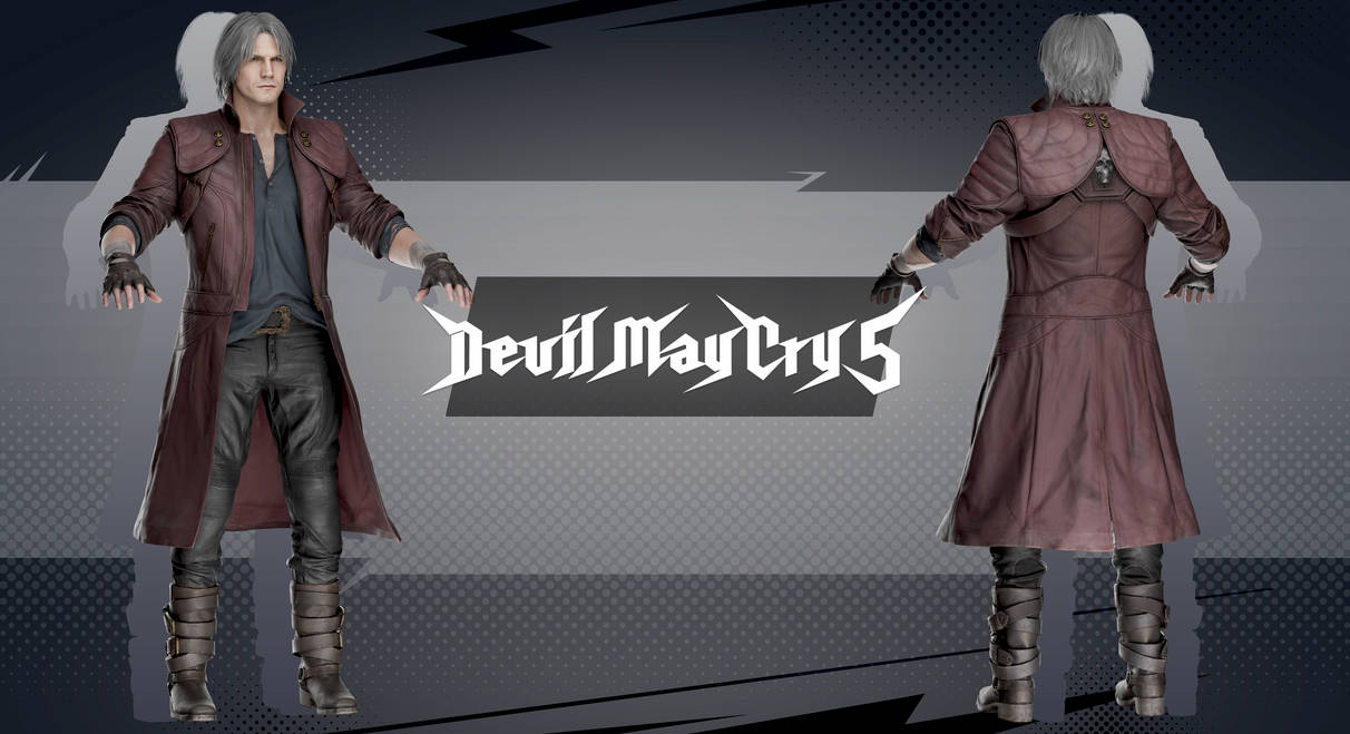 [FBX] Dante (Devil May Cry 5) 3D Model | DL by NekoPixil on DeviantArt