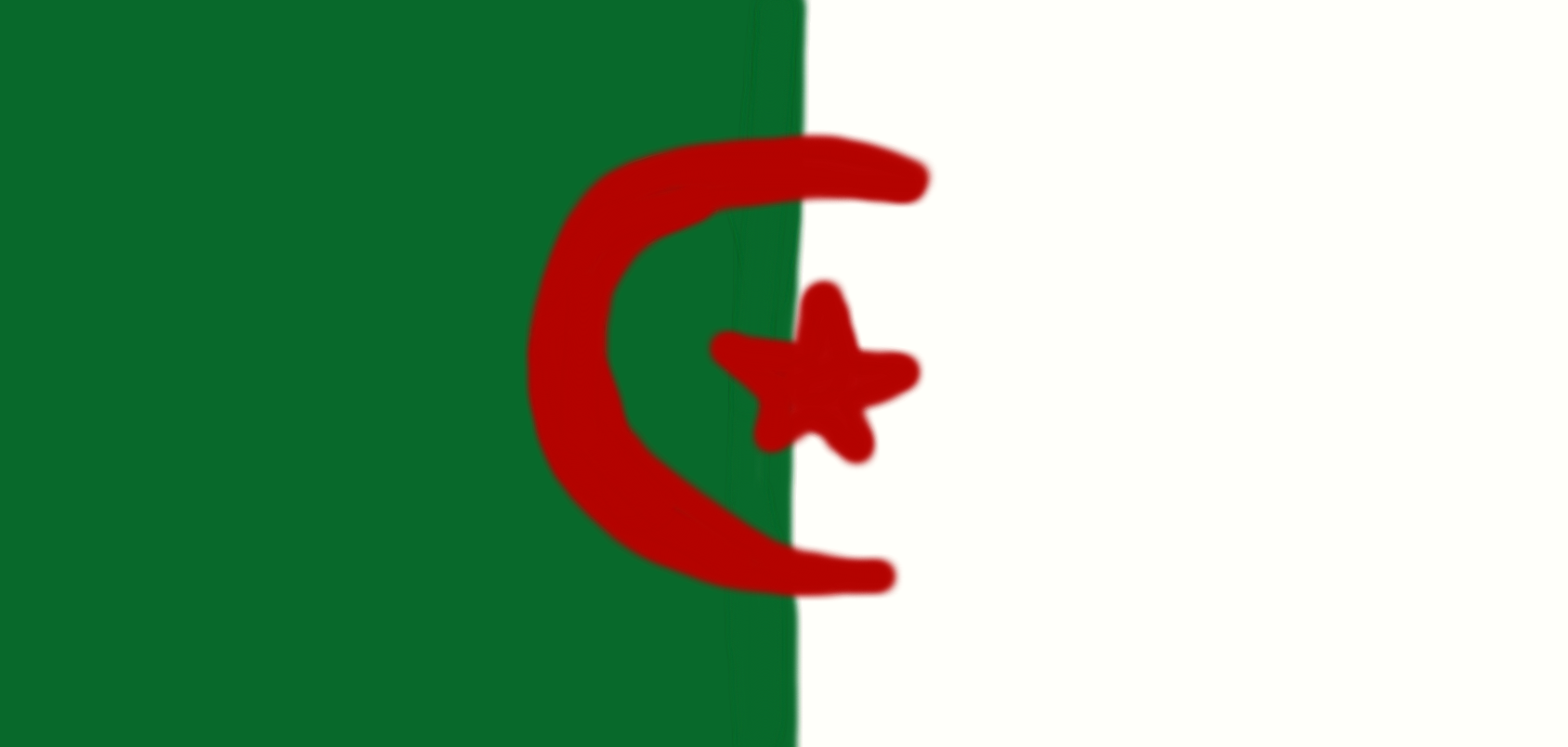 Remade Algeria Flag by PiggyTera on DeviantArt