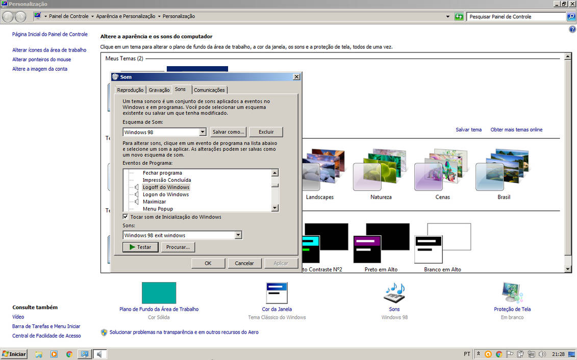 For Windows 7 - Windows 98 complete theme by GamerCCXXI on DeviantArt