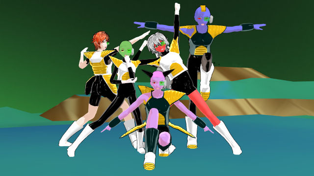 [MMD] Ginyu Force [MODEL DOWNLOAD] by TwilightMistressAsh on DeviantArt