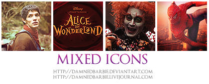 mixed icons. by damnedbarbie on DeviantArt