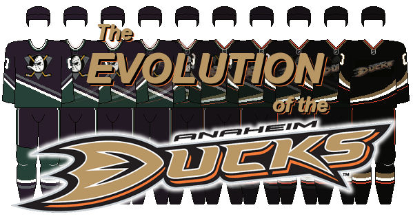 Evolution of the Anaheim Ducks by NotMatthias on DeviantArt