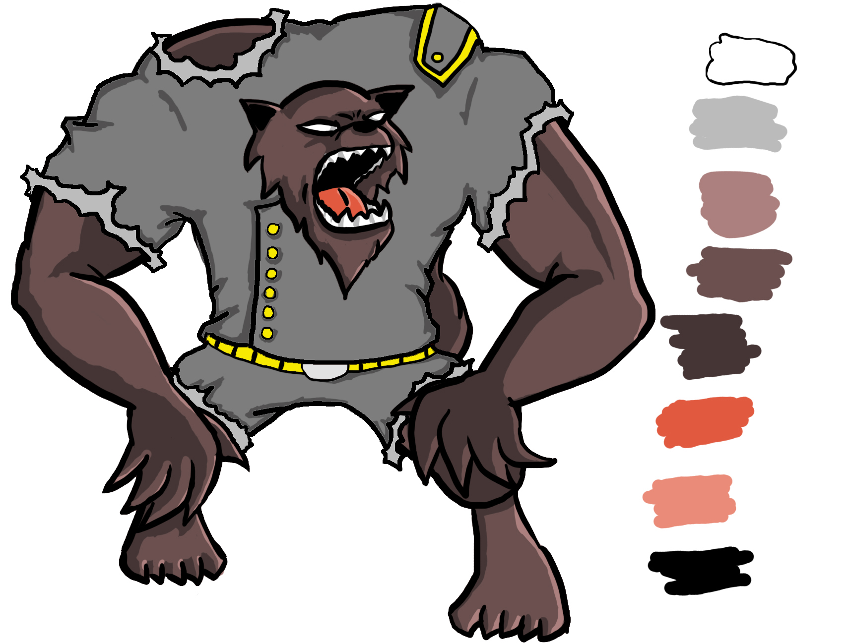 Troll Werewolf Animation by HighmoonExpress on DeviantArt