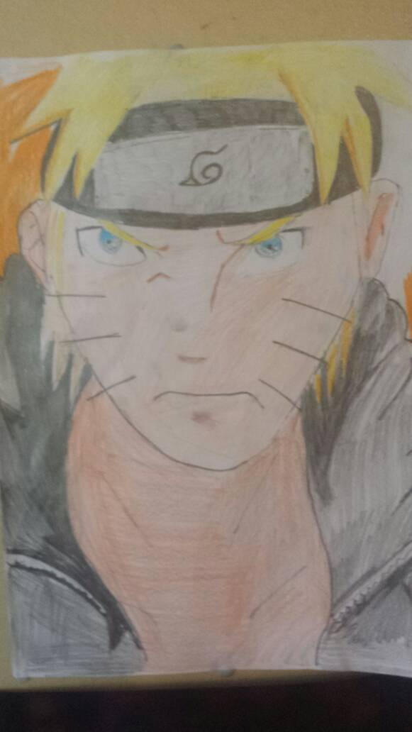 naruto colored by anonymousArtist97 on DeviantArt