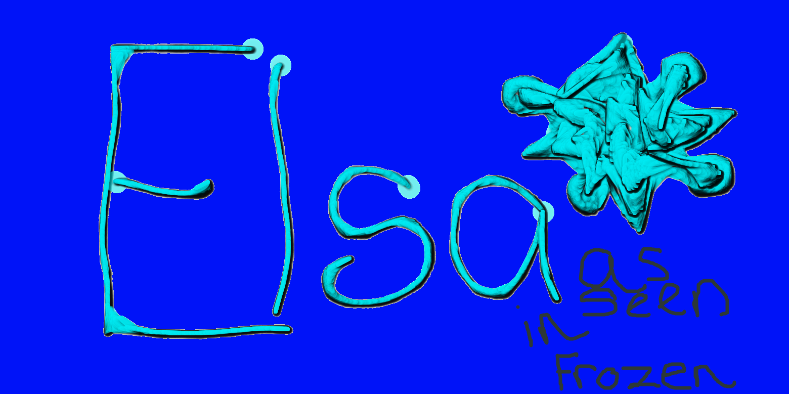 Elsa Name Tag by MoxieofAsgard on DeviantArt