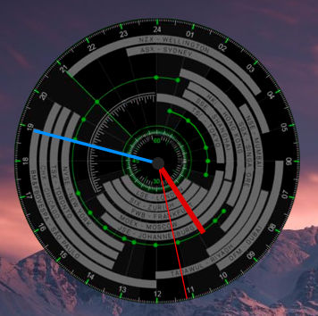 Market Clock 24 hours skin for Rainmetr by ManiFastStas on DeviantArt