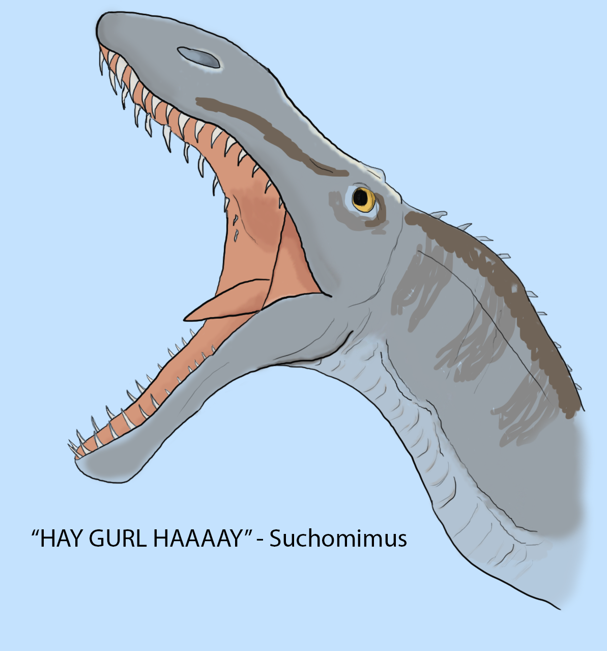 Suchomimus Says... by Godzillakuj94 on DeviantArt