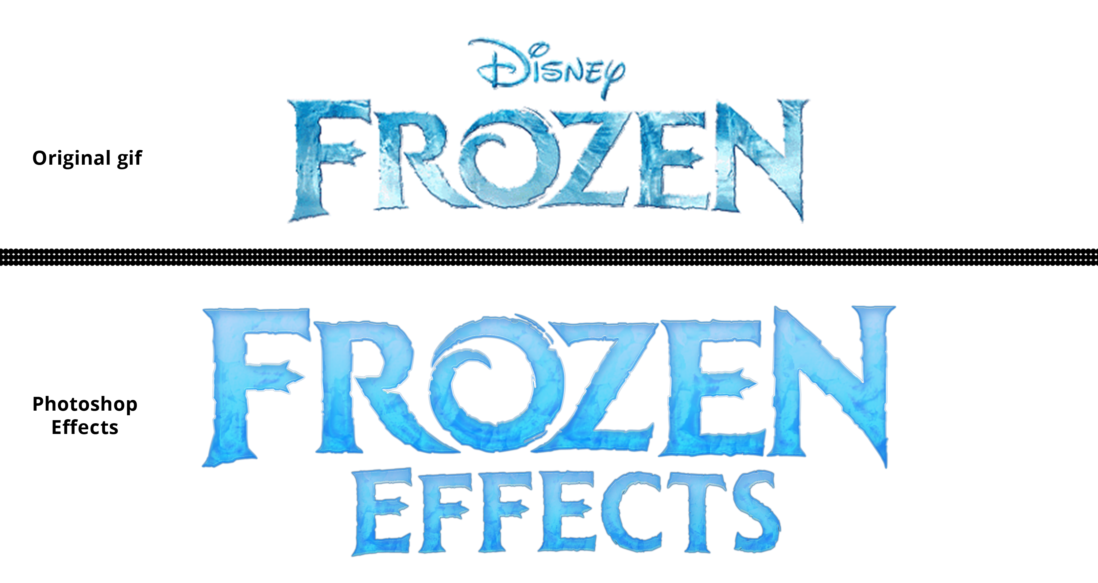 Frozen PSD Effects by xxdigipxx on DeviantArt