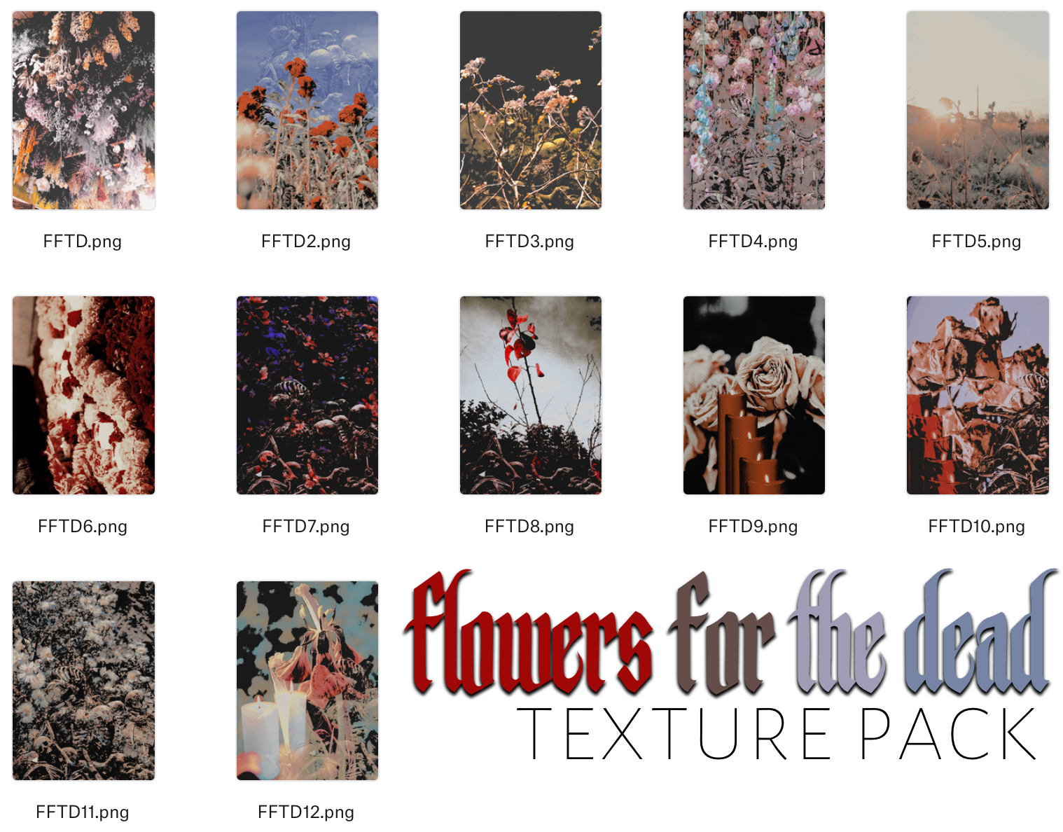 Flowers For The Dead Texture Pack by TheChanter on DeviantArt