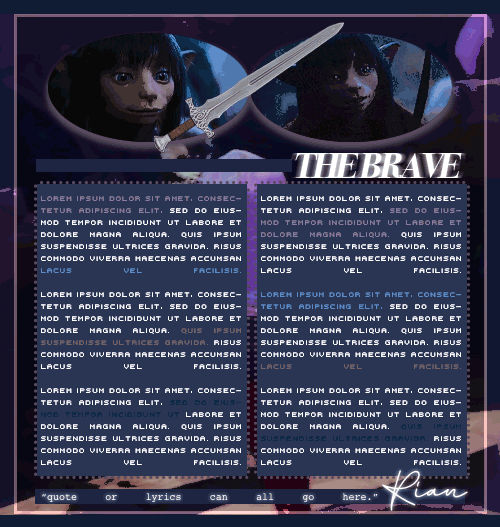 The Brave by TheChanter on DeviantArt