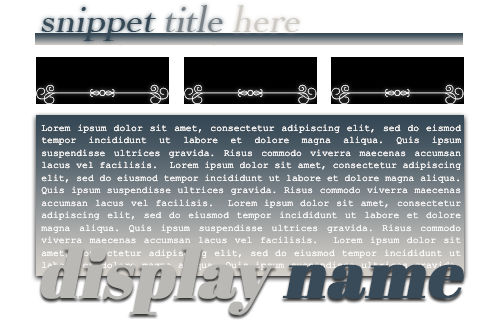 Snippet by TheChanter on DeviantArt