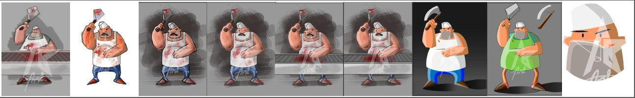 BUTCHER CONCEPT by oskr-portfolio on DeviantArt