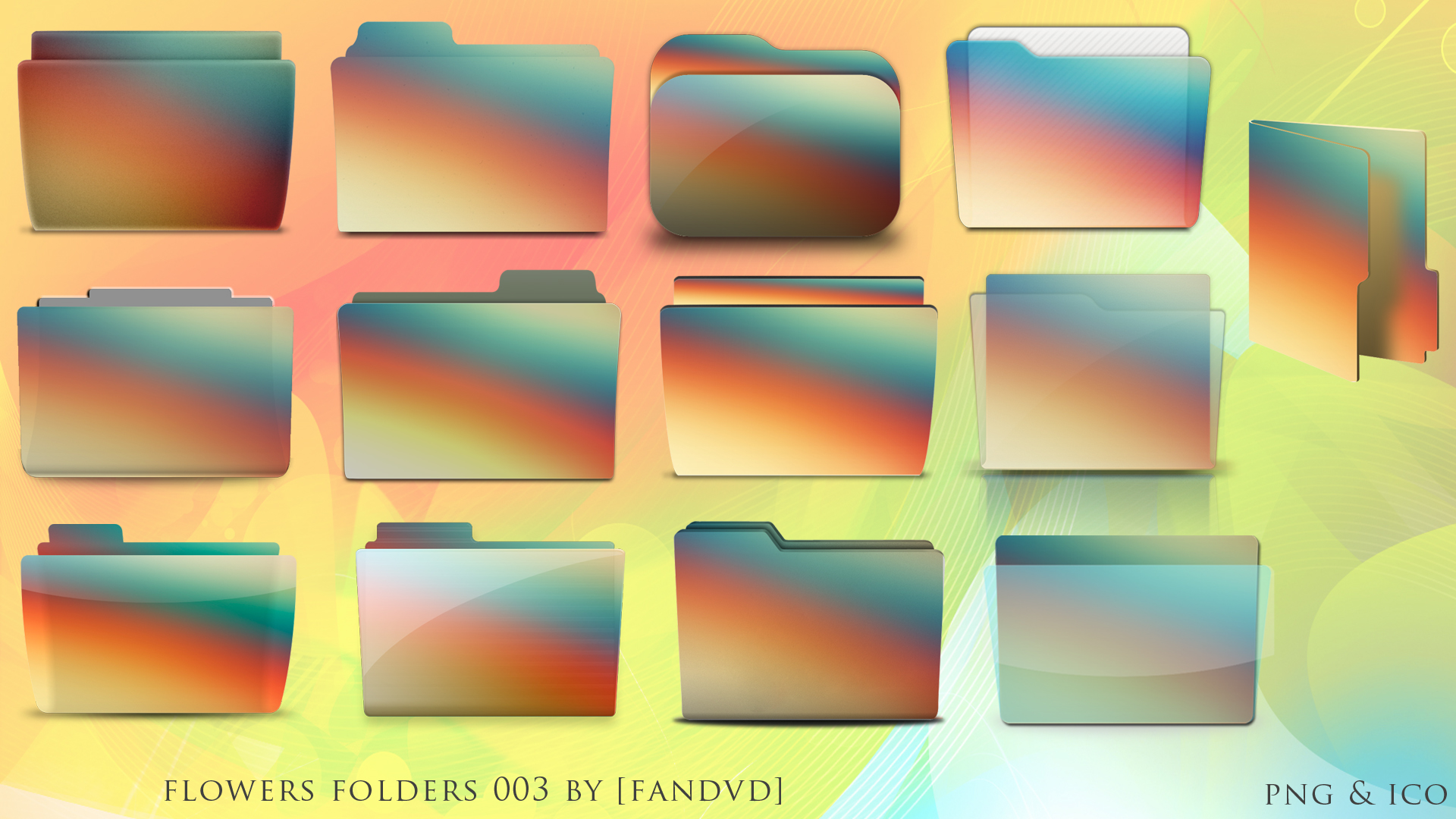 Flower Folders 003 by fandvd on DeviantArt