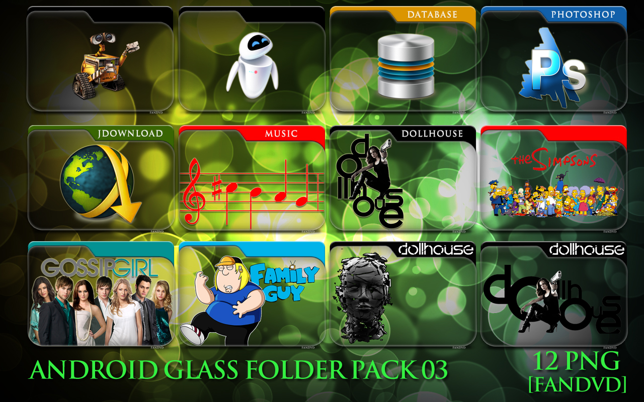 Android Glass Folder Icons 03 by fandvd on DeviantArt