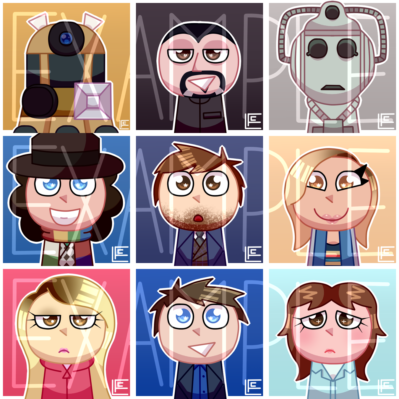 Doctor Who 60th Anniversary icon pack [F2U] by CreativeCuquiLu on ...