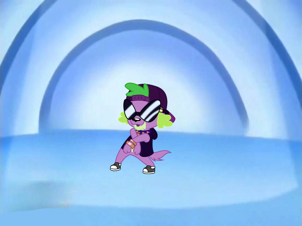 MC Spike Performing at House of Mouse by DarkMagicianmon on DeviantArt