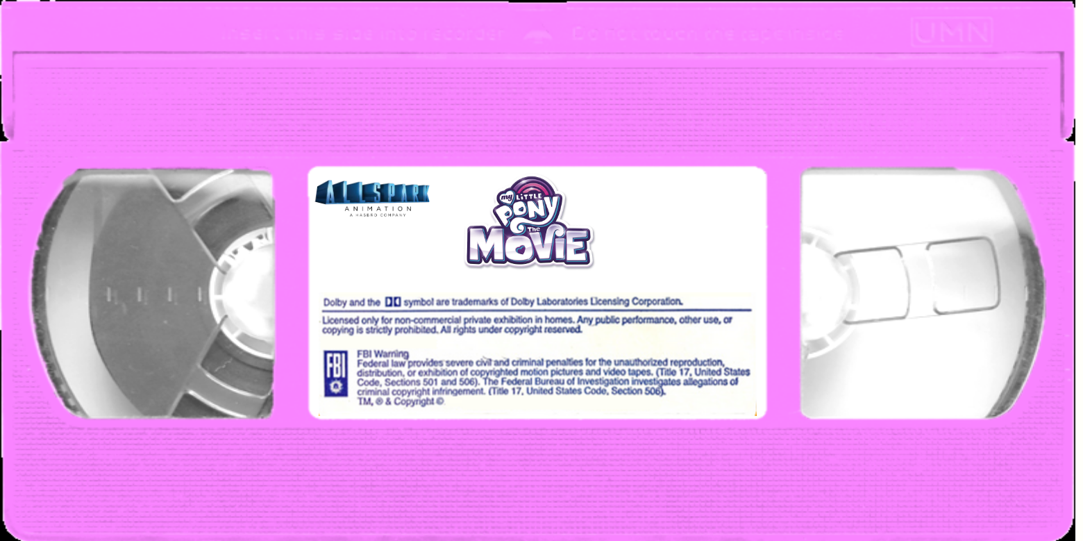 MLP The Movie on VHS by DarkMagicianmon on DeviantArt