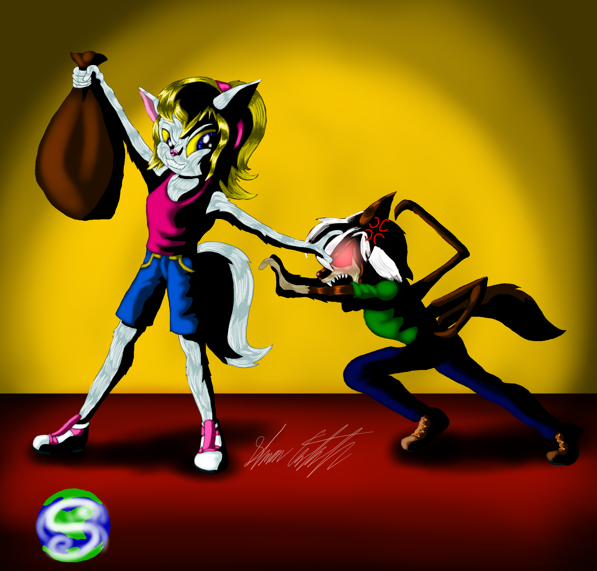 Bad Kitty by MrSman5 on DeviantArt