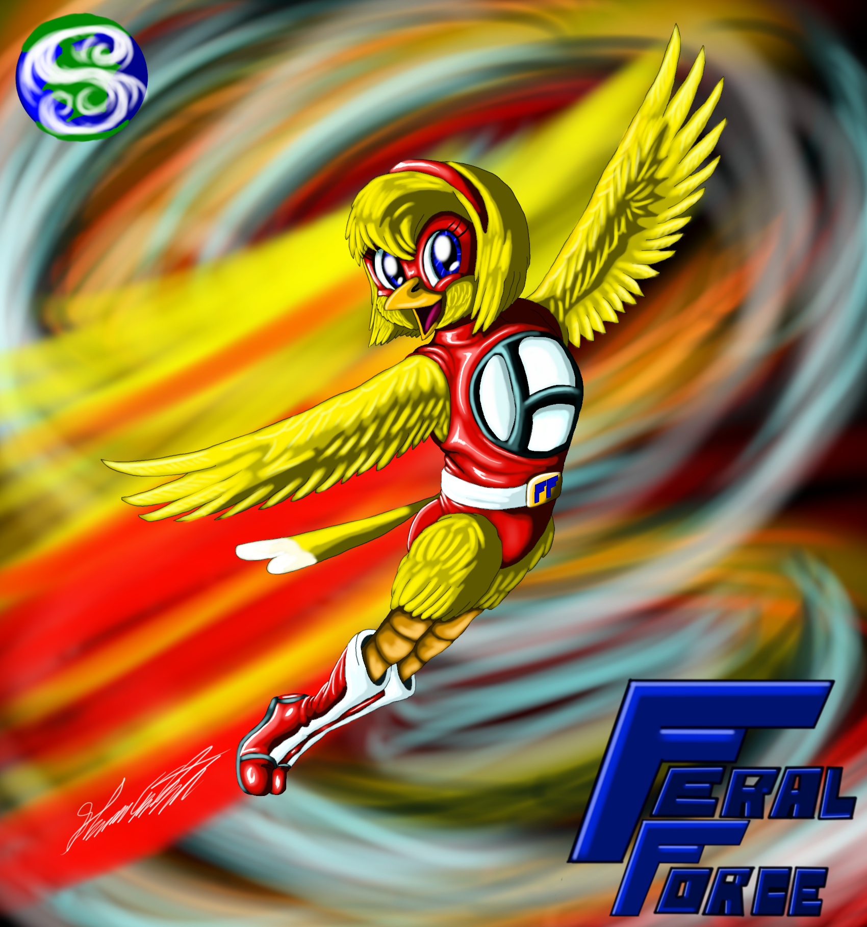 Feral Force origins, Hurricane Hen by MrSman5 on DeviantArt