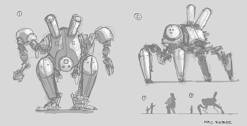 coffeetimesketch 004 mechas by MacRebisz on DeviantArt