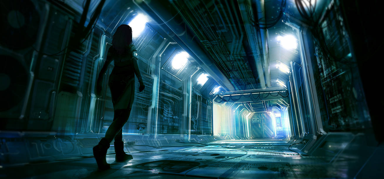 Fallen Suns: Cold Corridor by MacRebisz on DeviantArt
