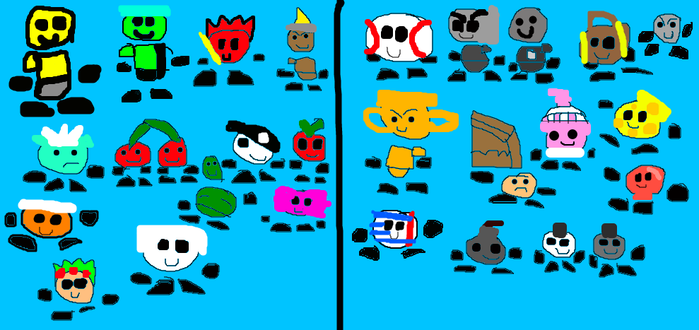 My version of the Inanimate Insanity contestants: by BojHater1990 on ...