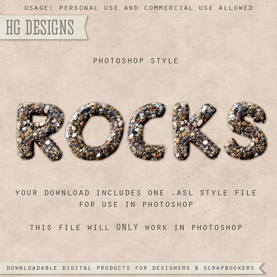 PS Style: ROCKS by HGGraphicDesigns on DeviantArt