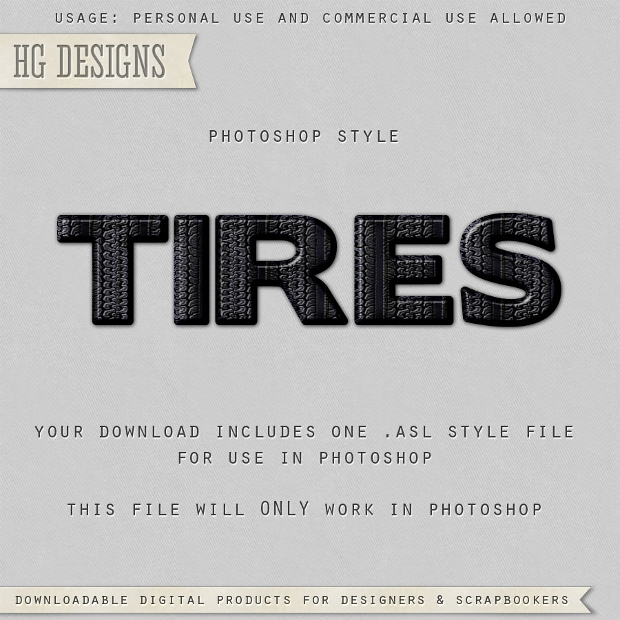 PS Style: TIRES by HGGraphicDesigns on DeviantArt