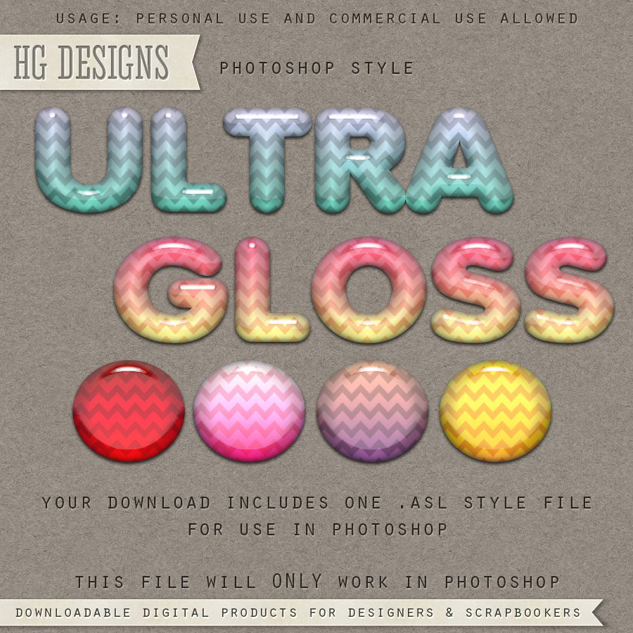 PS Style: Ultra Gloss by HGGraphicDesigns on DeviantArt