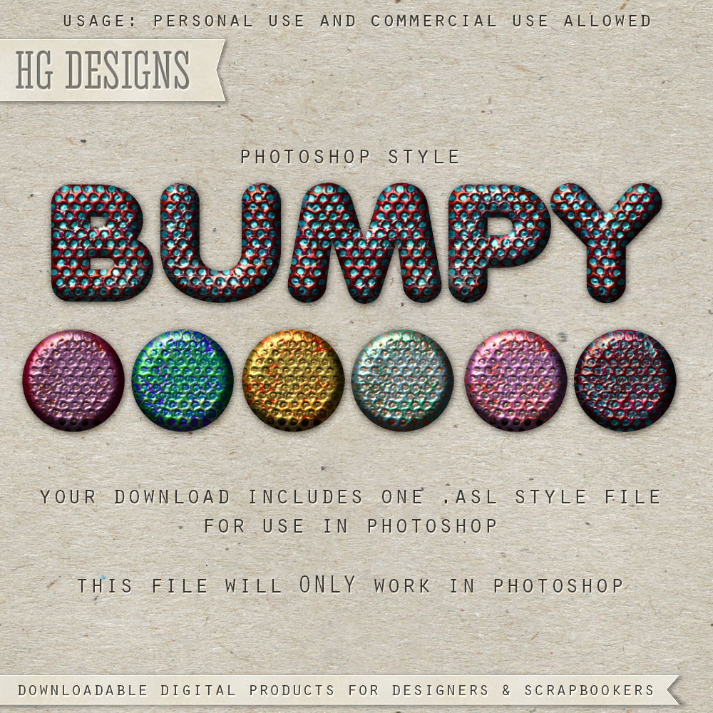 PS Style: Bumpy by HGGraphicDesigns on DeviantArt