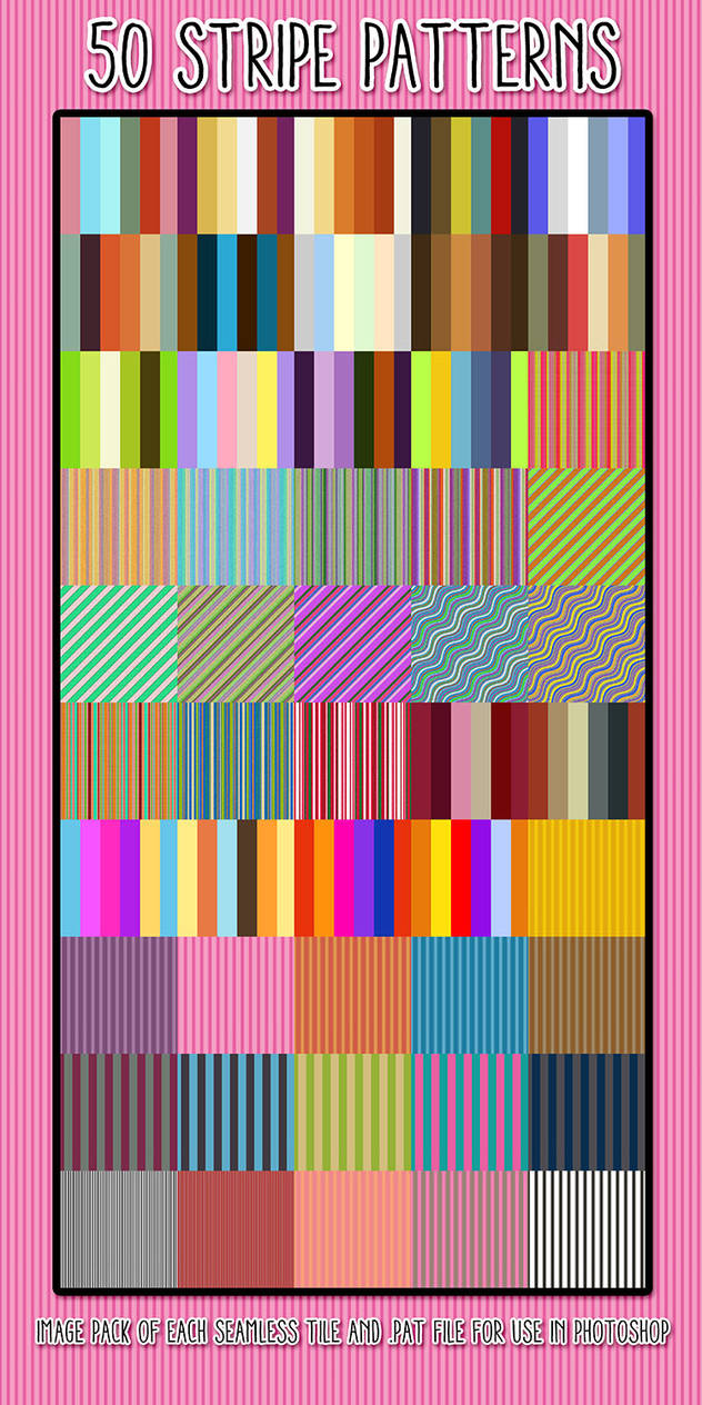 50 Stripe Patterns by HGGraphicDesigns on DeviantArt