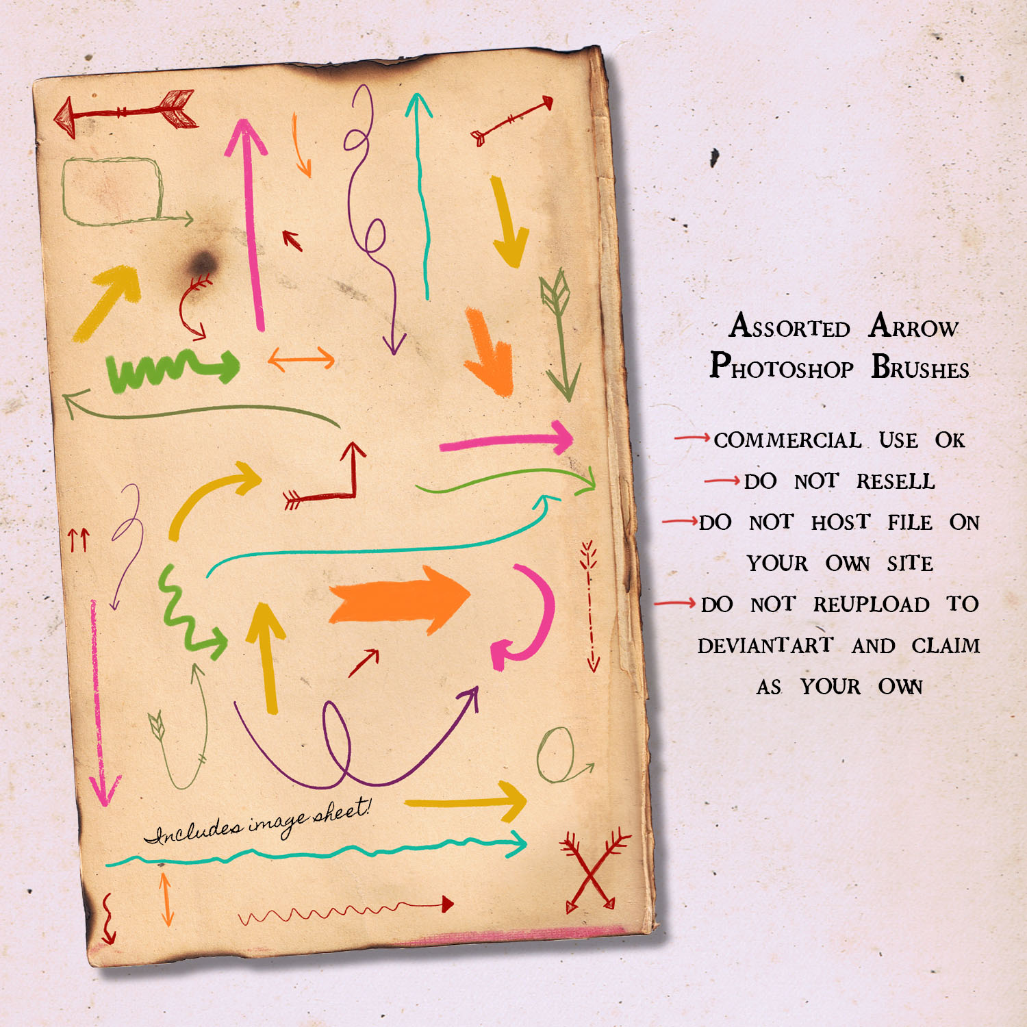 PS Brushes: Assorted Arrows by HGGraphicDesigns on DeviantArt