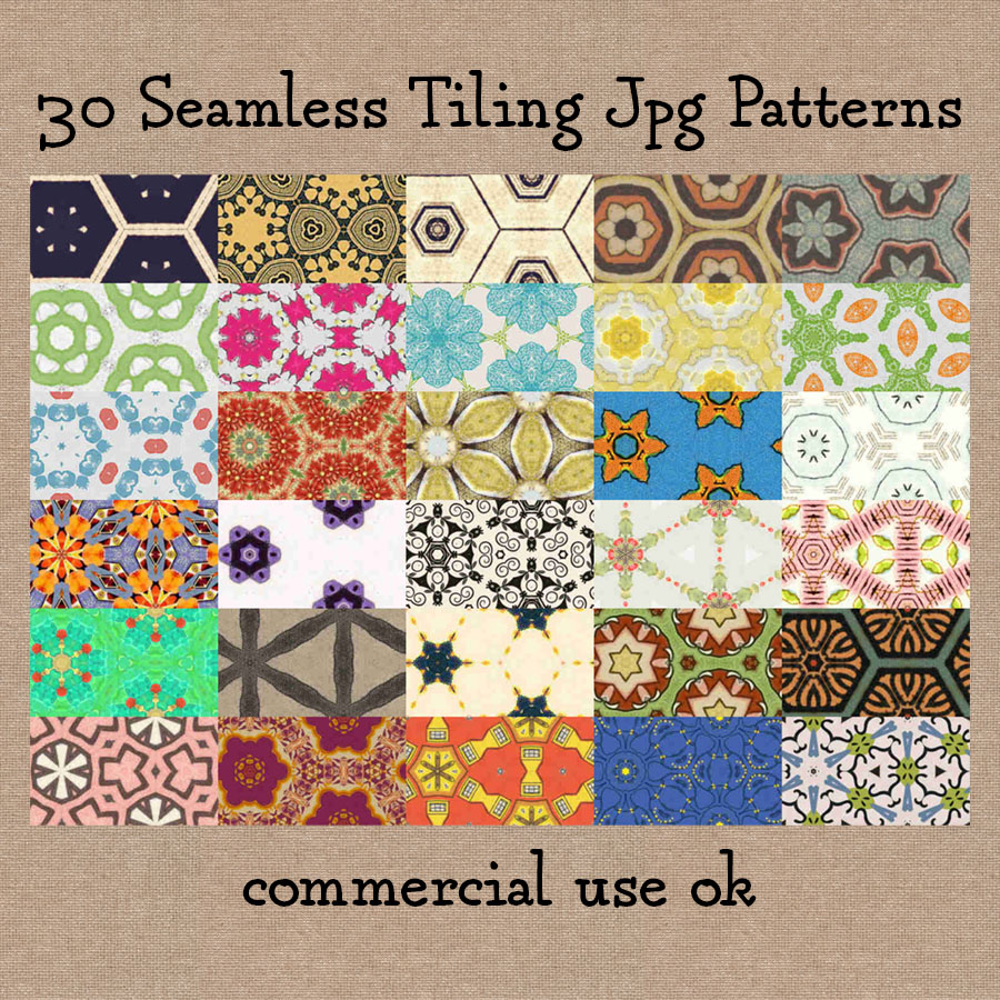 Patterns: January Set by HGGraphicDesigns on DeviantArt