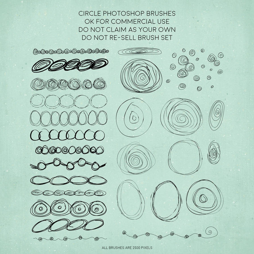 PS Brushes: Circles by HGGraphicDesigns on DeviantArt